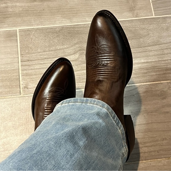 Dan Post | Shoes | Dan Post Mens Albany Tan Leather Western Cowboy ...